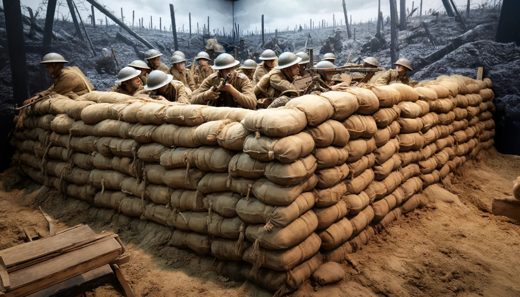 Sandbags in War: The Unsung Heroes of Defence
